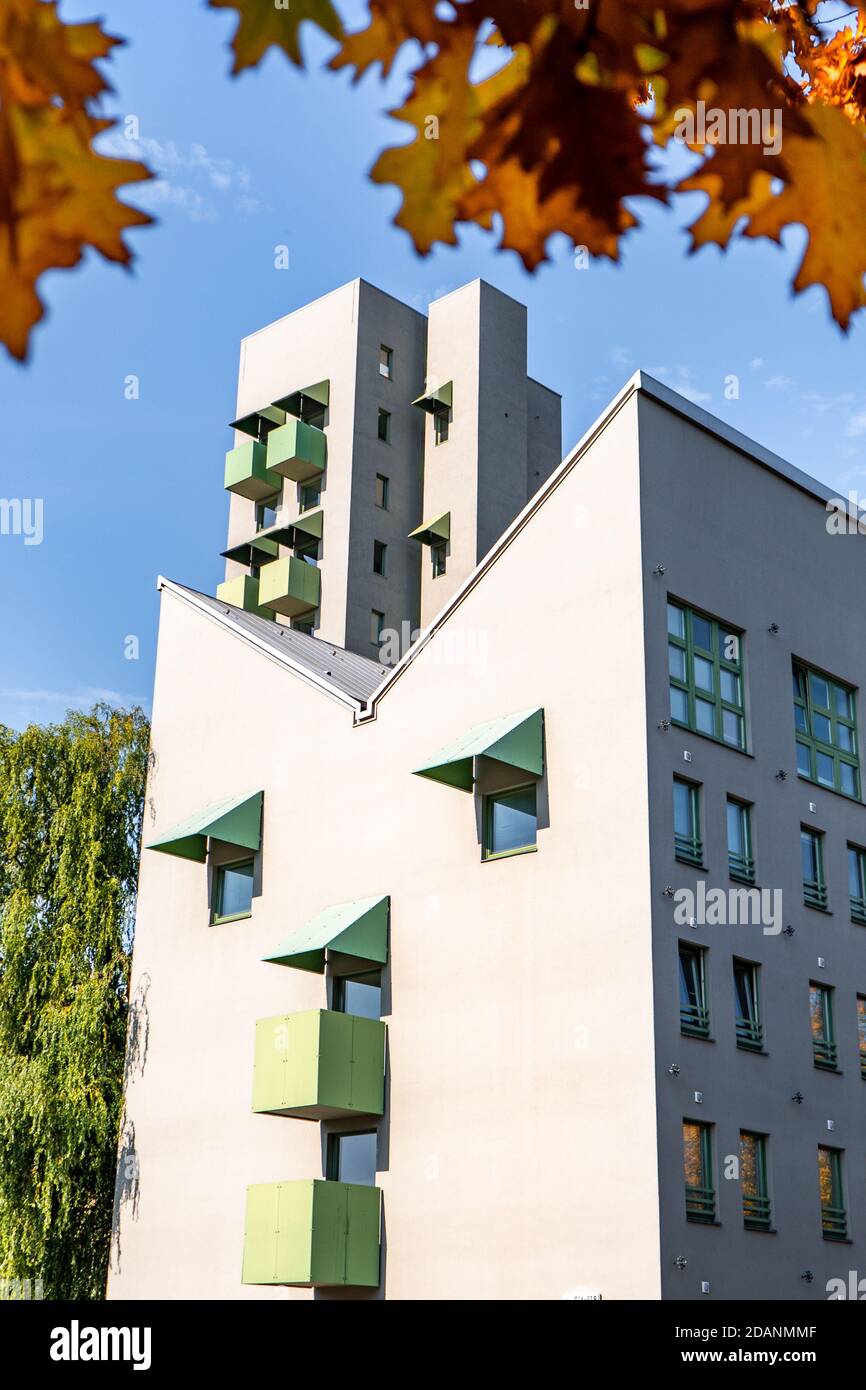 interesting shape of a house Stock Photo - Alamy