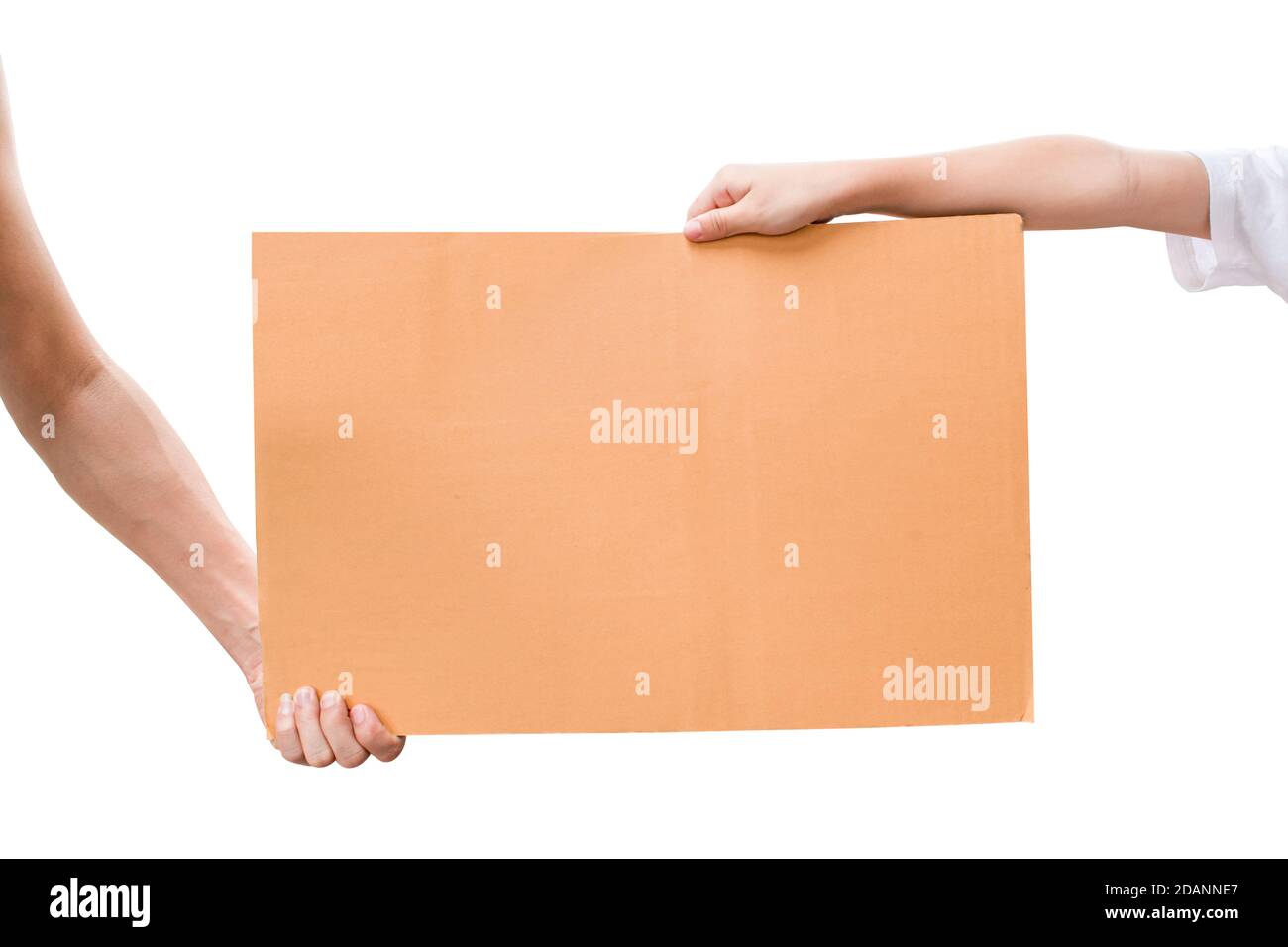 Hand holding brown paper bag hi-res stock photography and images - Alamy