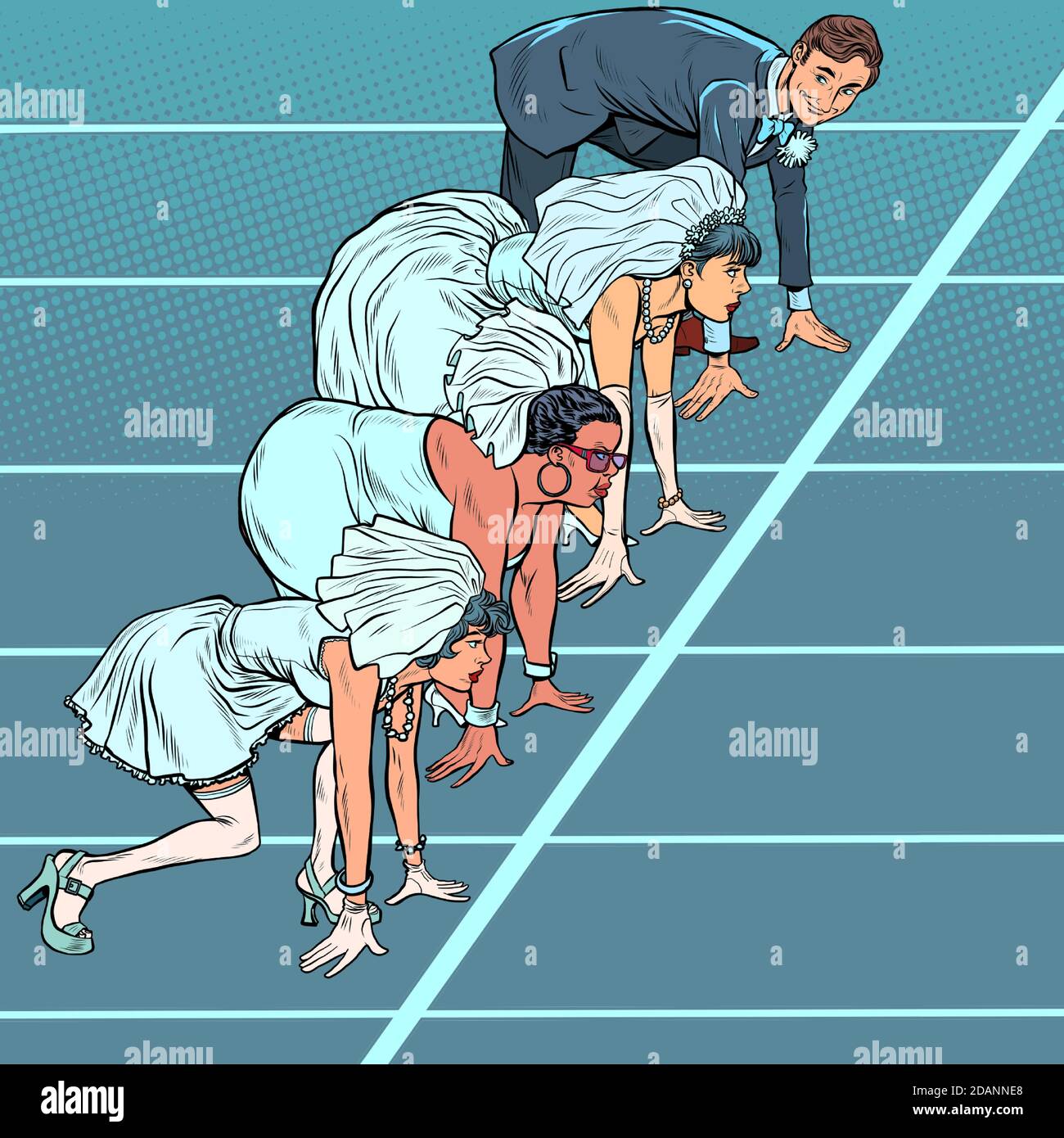 Start Stock Vector Images - Alamy