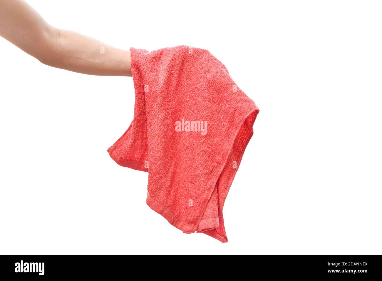 Towel on arm hi-res stock photography and images - Alamy