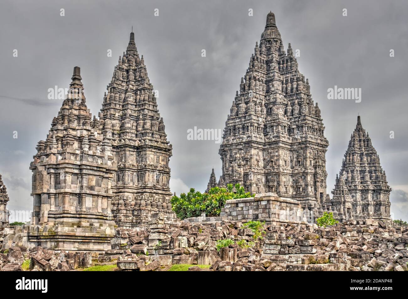 Prambanan sunset hi-res stock photography and images - Alamy