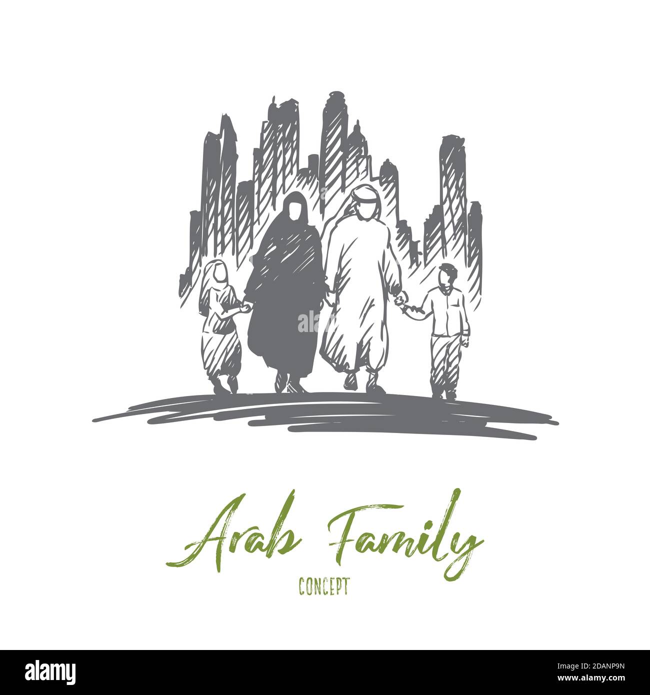 Boy traditional saudi Stock Vector Images - Alamy