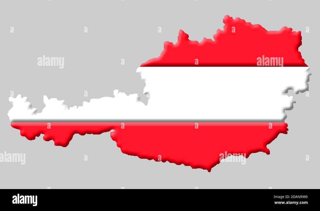 Map of astria hi-res stock photography and images - Alamy