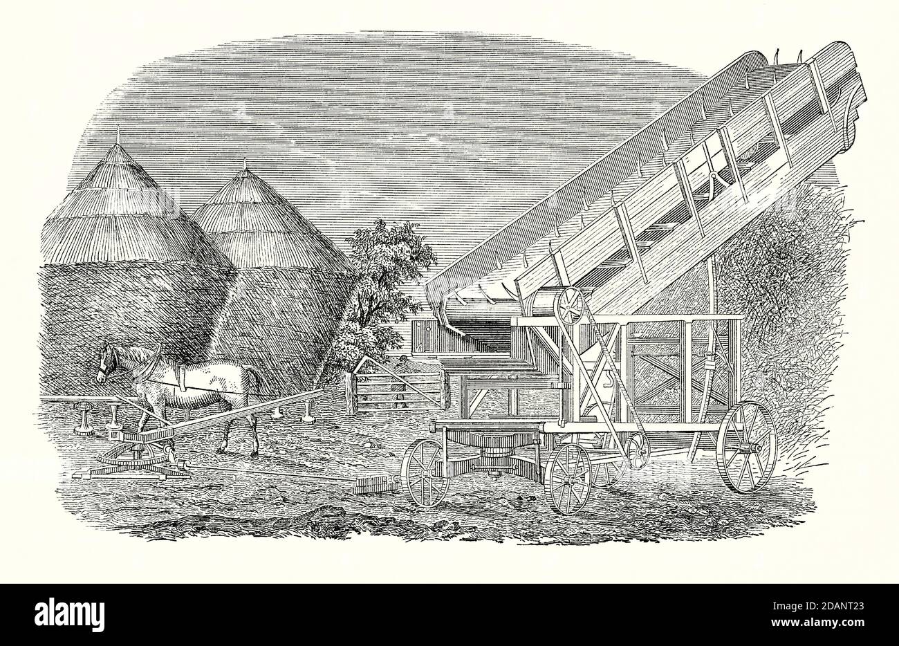 Hay making 1800s hi-res stock photography and images - Alamy