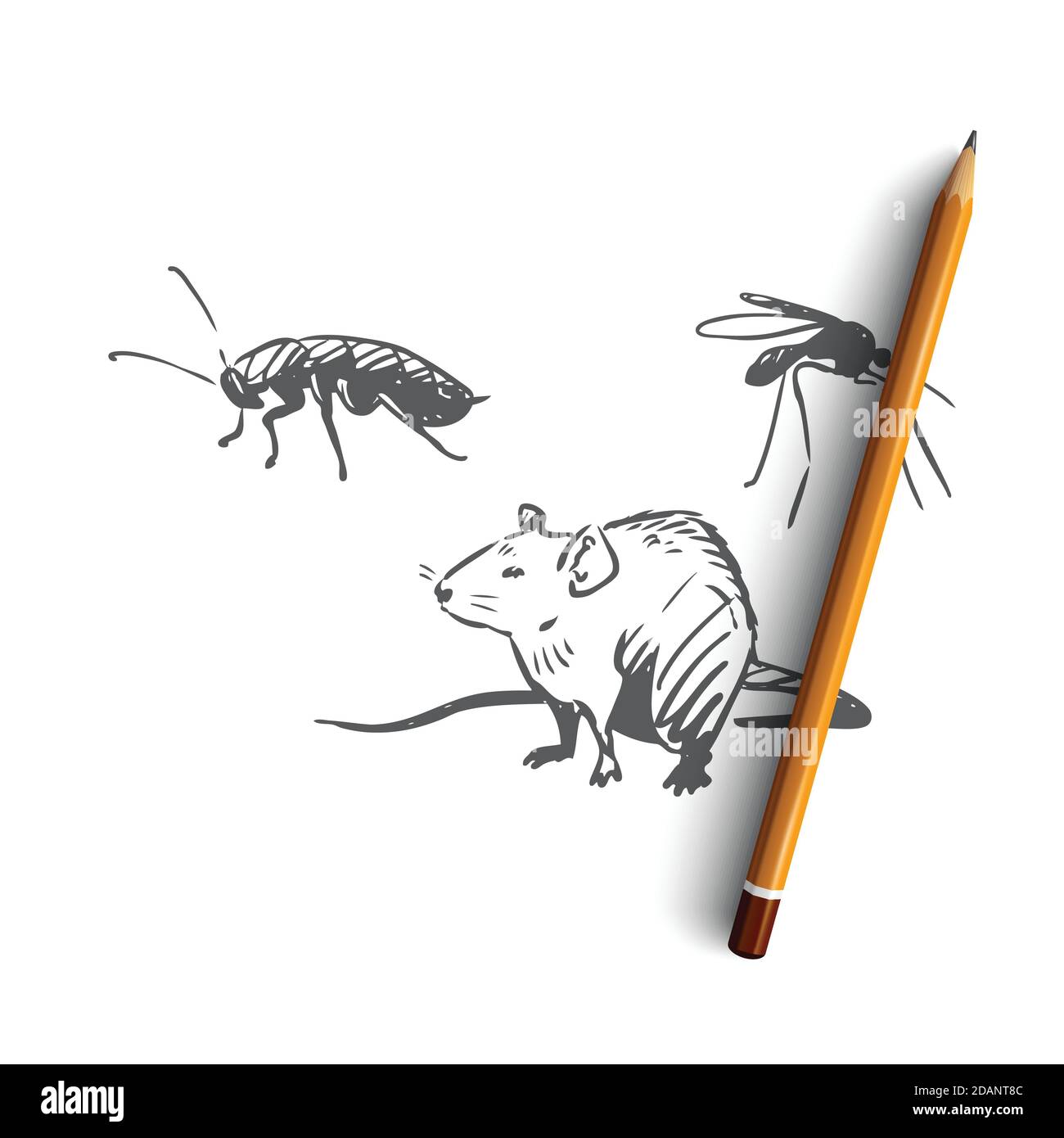 Pest mask vector hi-res stock photography and images - Alamy