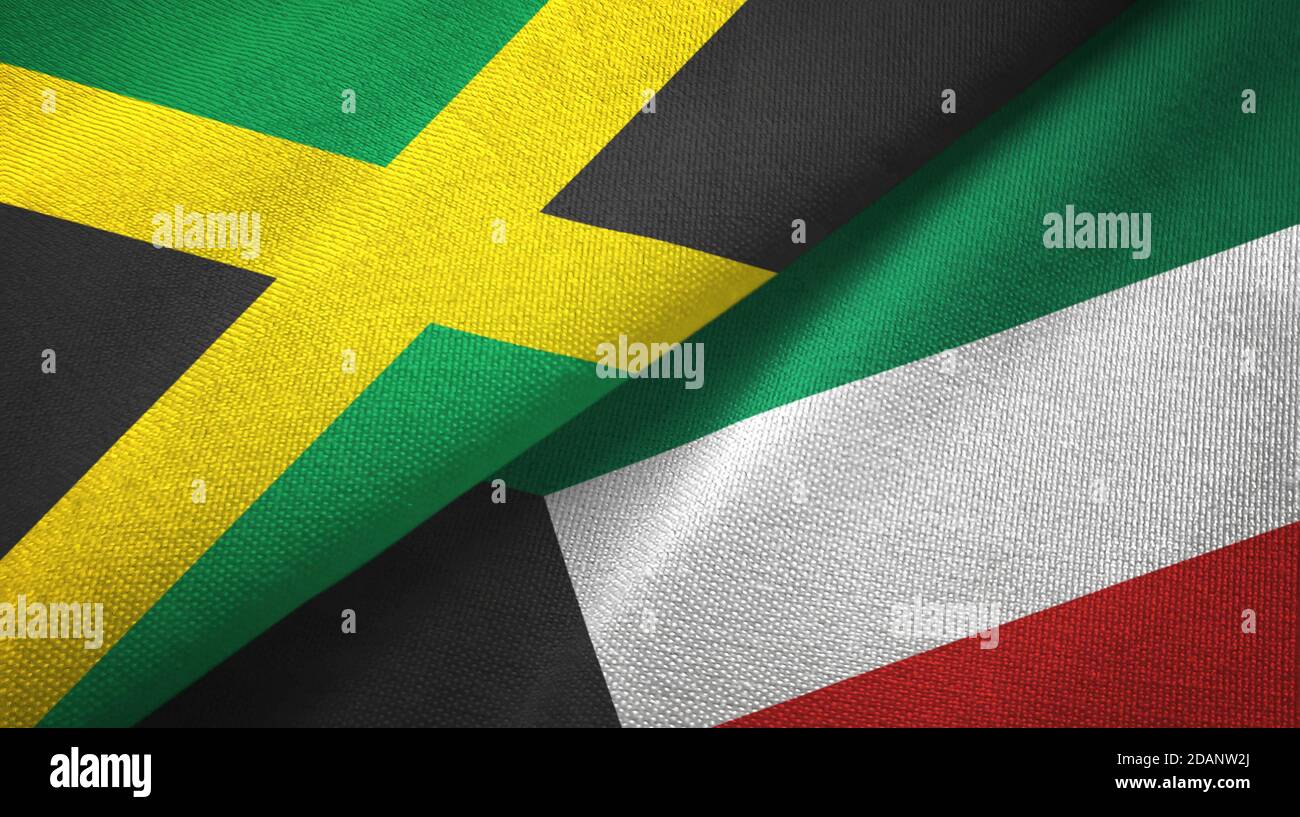 Kuwait jamaica flag hi-res stock photography and images - Alamy
