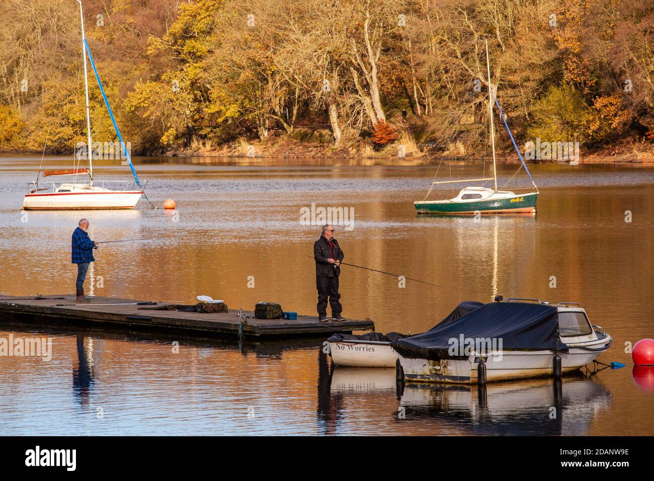 Fishing boats colours hi-res stock photography and images - Alamy