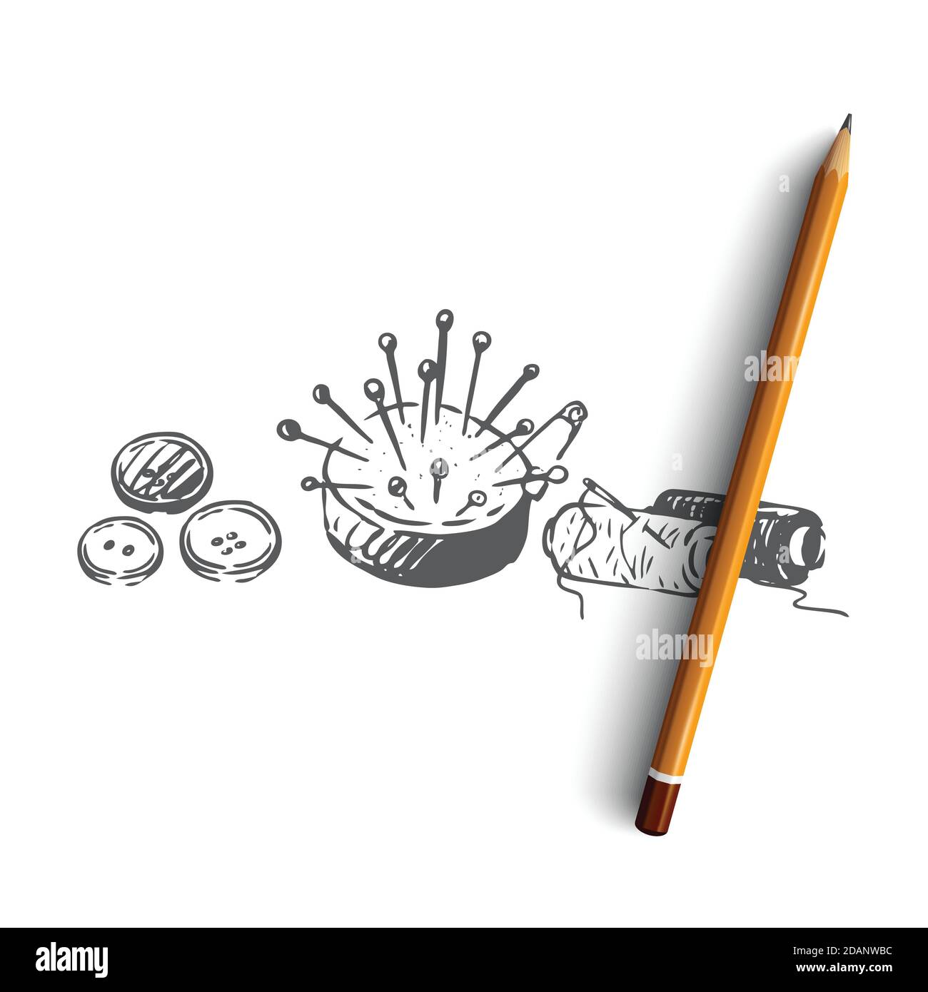 Hand details craft Stock Vector Images - Alamy