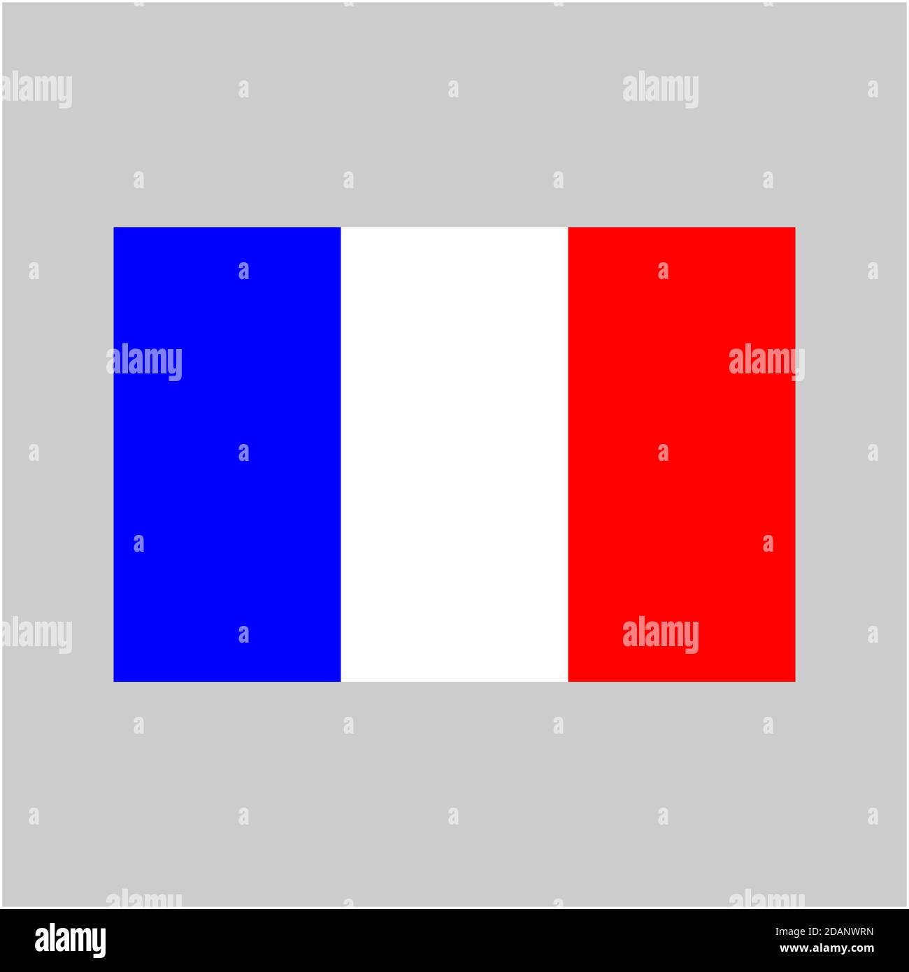flag of france symbol. scalable vector illustration isolated on grey ...