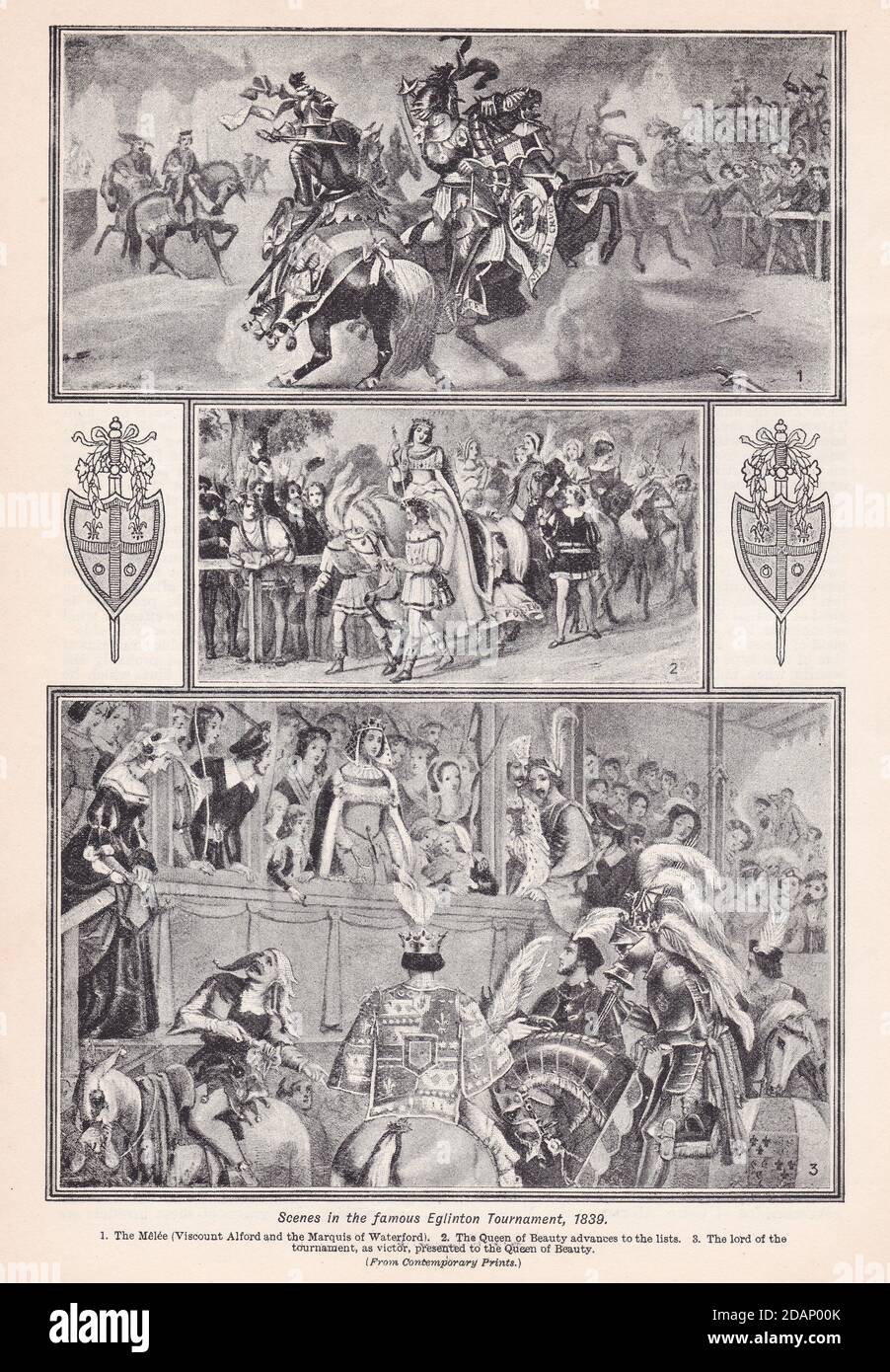 Eglinton tournament 1839 hi-res stock photography and images - Alamy