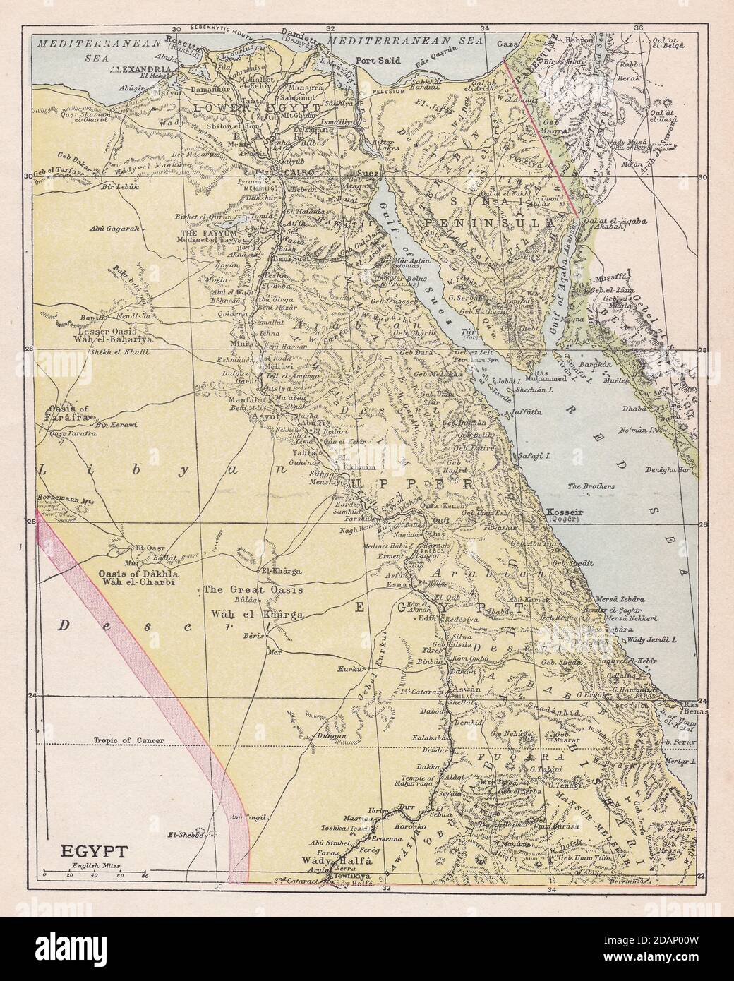 Map middle east 1930s hi-res stock photography and images - Alamy