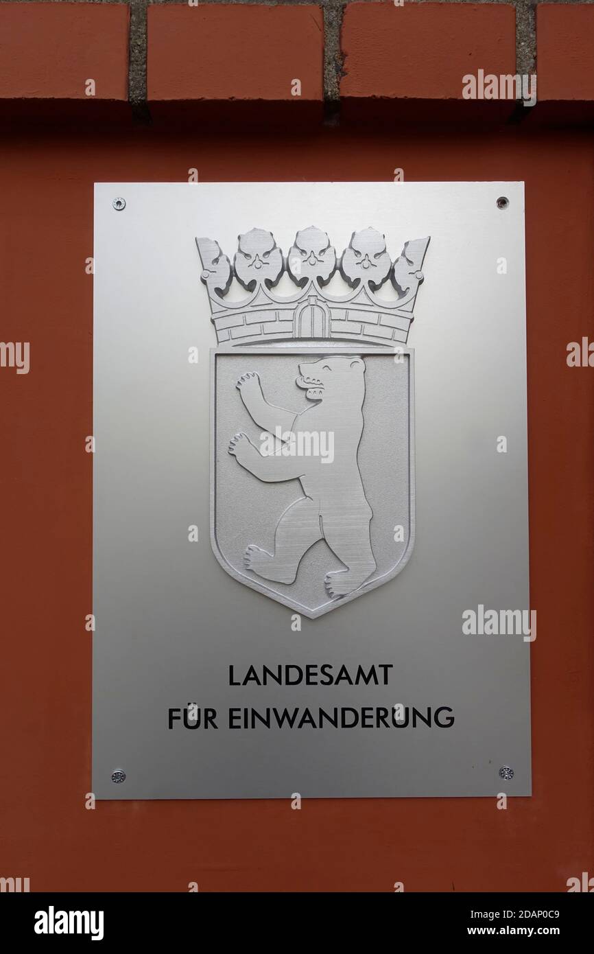 Berlin Immigration Office Stock Photo - Alamy