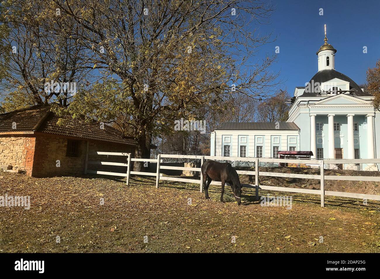 Vvedenskaya orthodox church in Turgenevo village Stock Photo - Alamy