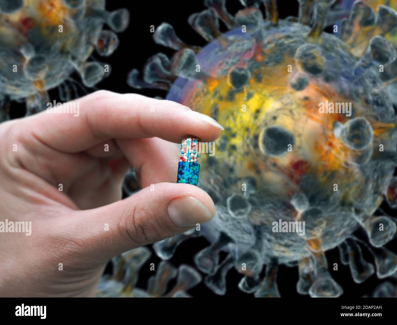Medication for the treatment of viruses Stock Photo - Alamy
