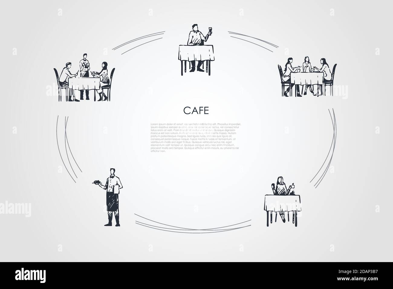 Drink orders Stock Vector Images - Alamy