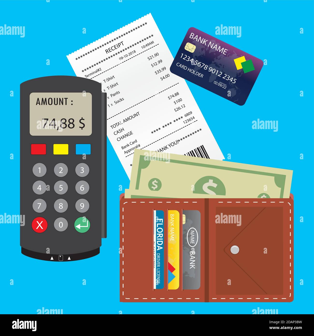 Business purchase receipt hi-res stock photography and images - Alamy