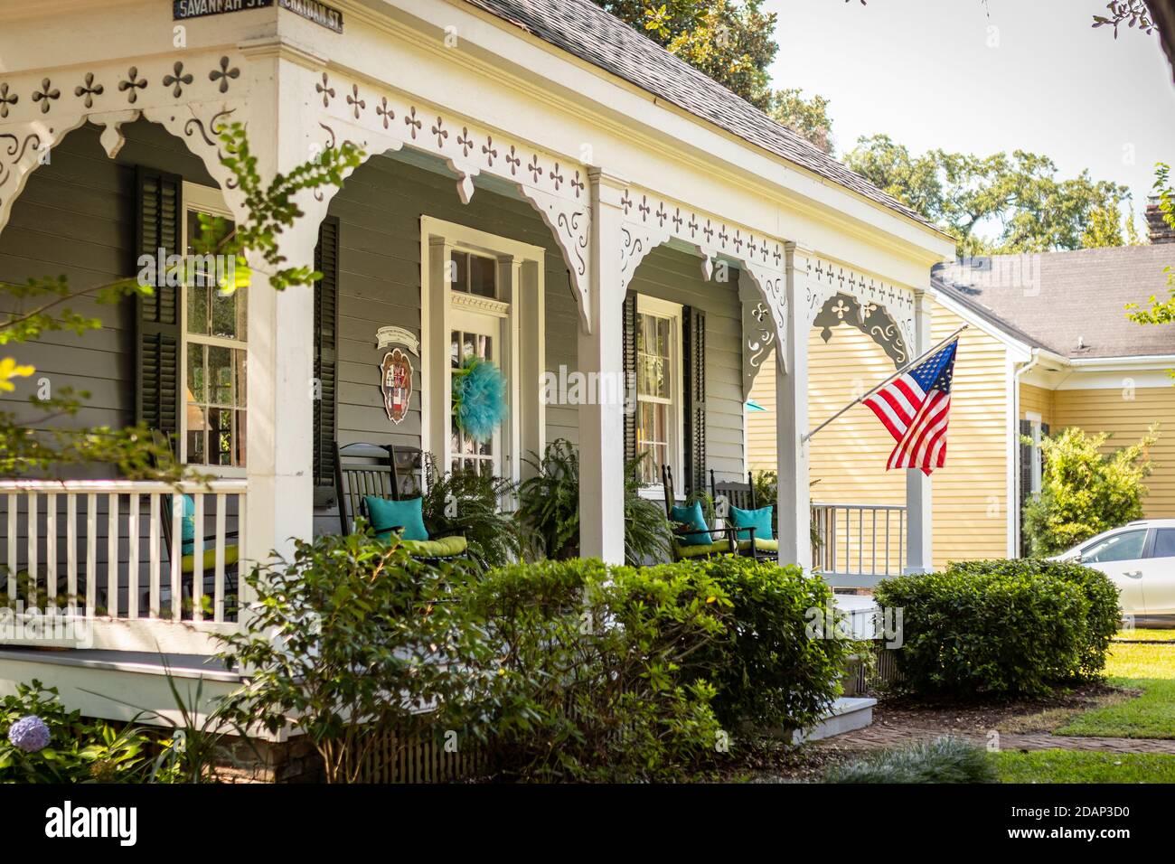 classic American clapboard house in the Deep South Stock Photo - Alamy