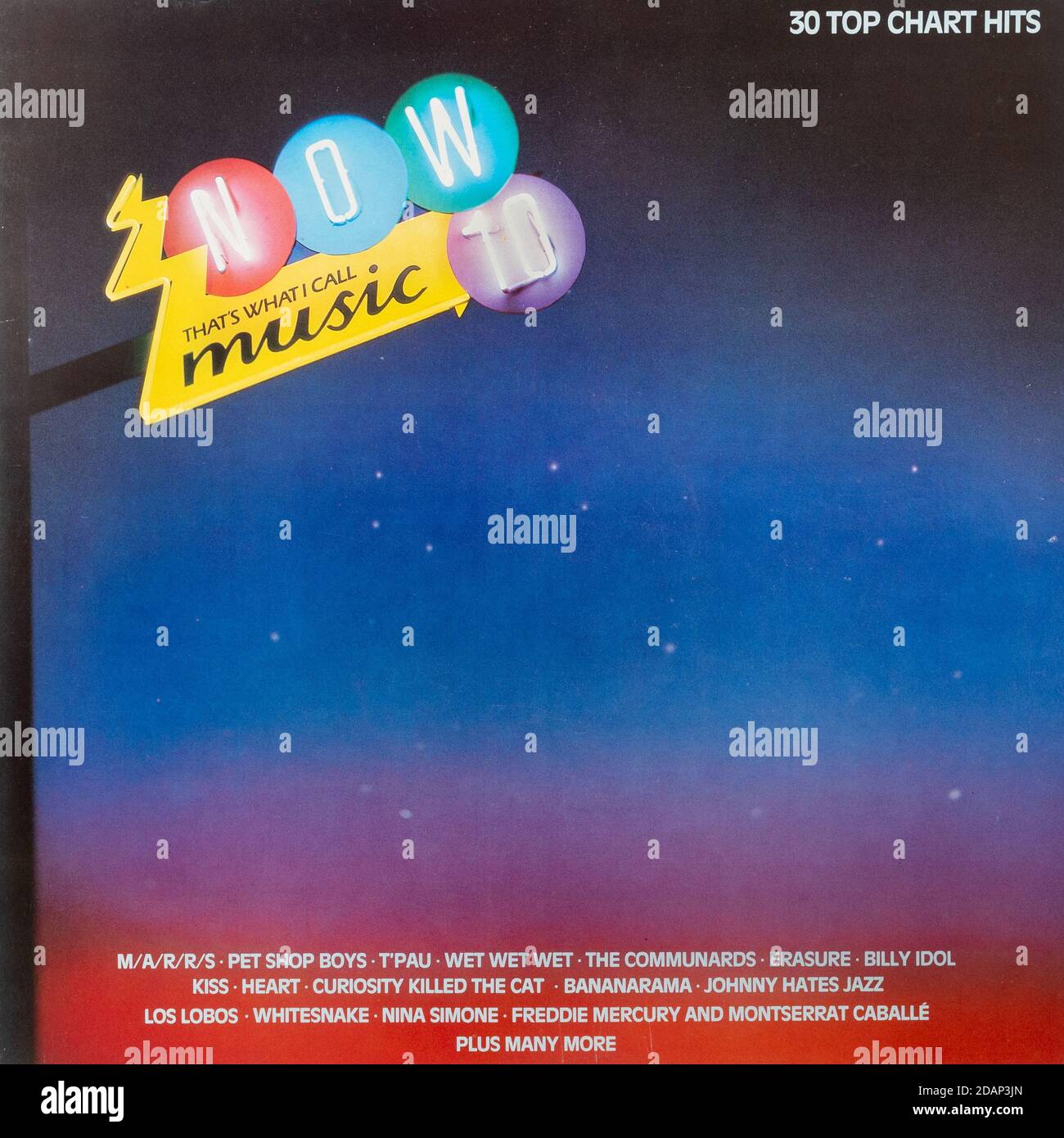 Now That's What I Call Music 10 vinyl LP record, pop compilation album ...
