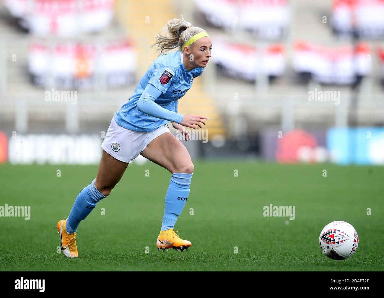 Manchester City's Chloe Kelly during the FA Women's Super League match ...