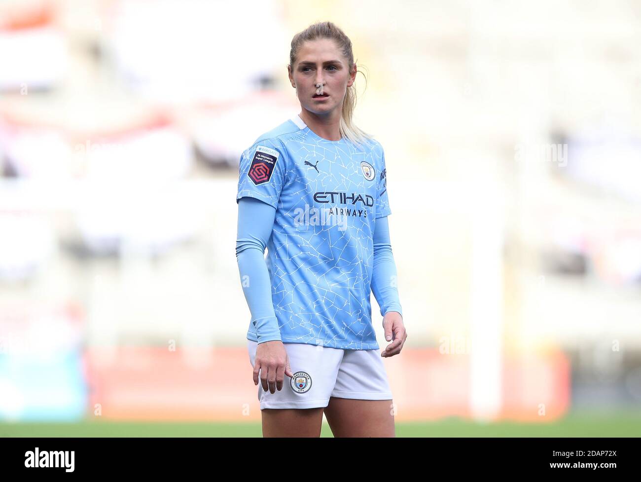 Manchester City's Laura Coombs during the FA Women's Super League match ...