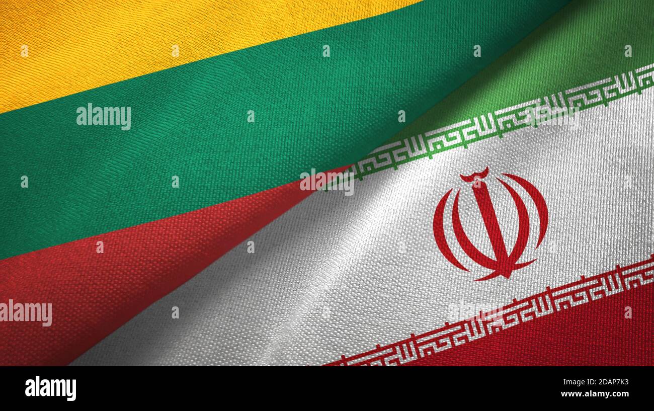 Iran lithuania flag hi-res stock photography and images - Alamy