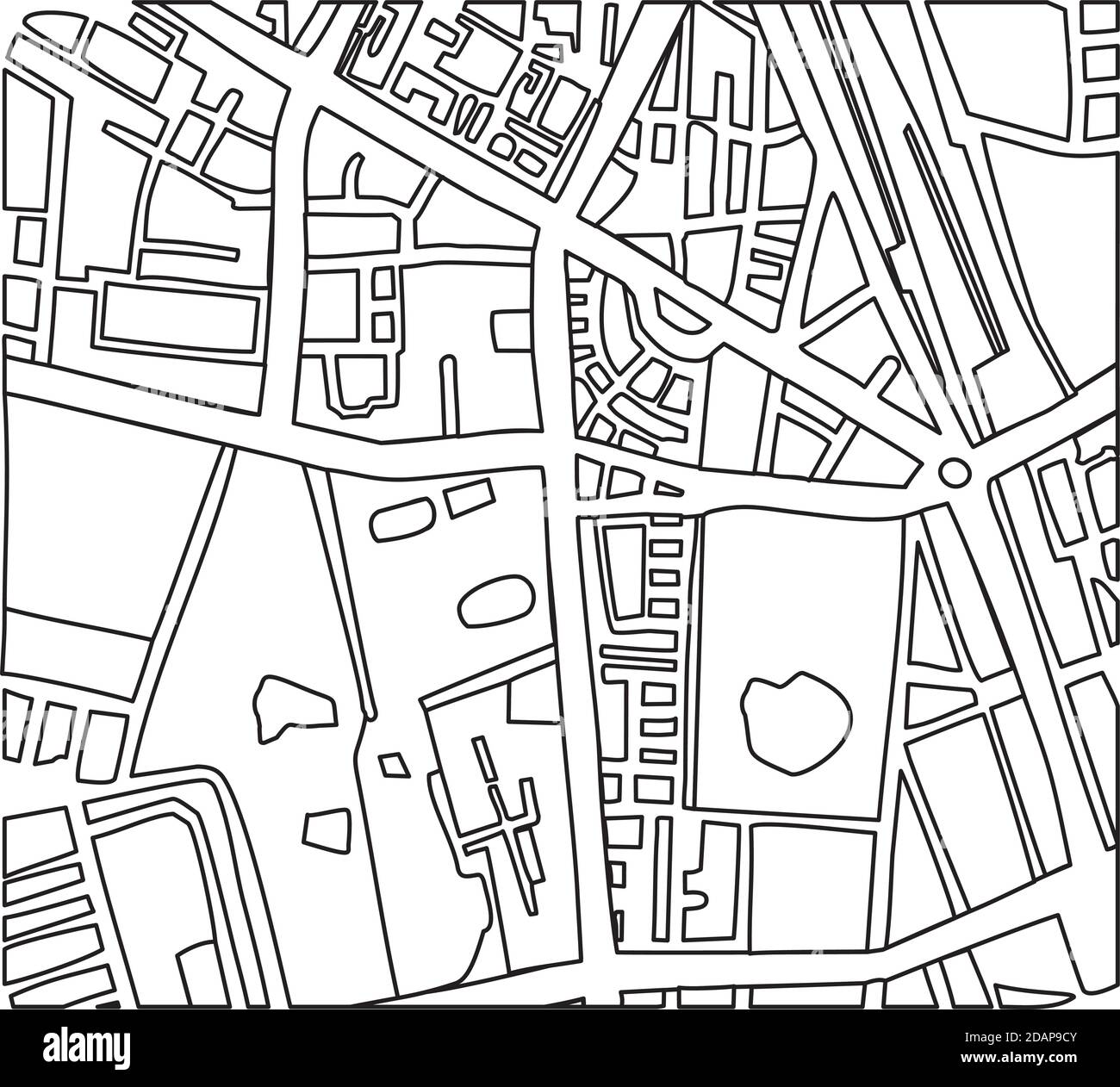 Abstract City Map Vector Illustration Stock Vector Image Art Alamy abstract-city-map-vector-illustration-stock-vector-image-art-alamy
