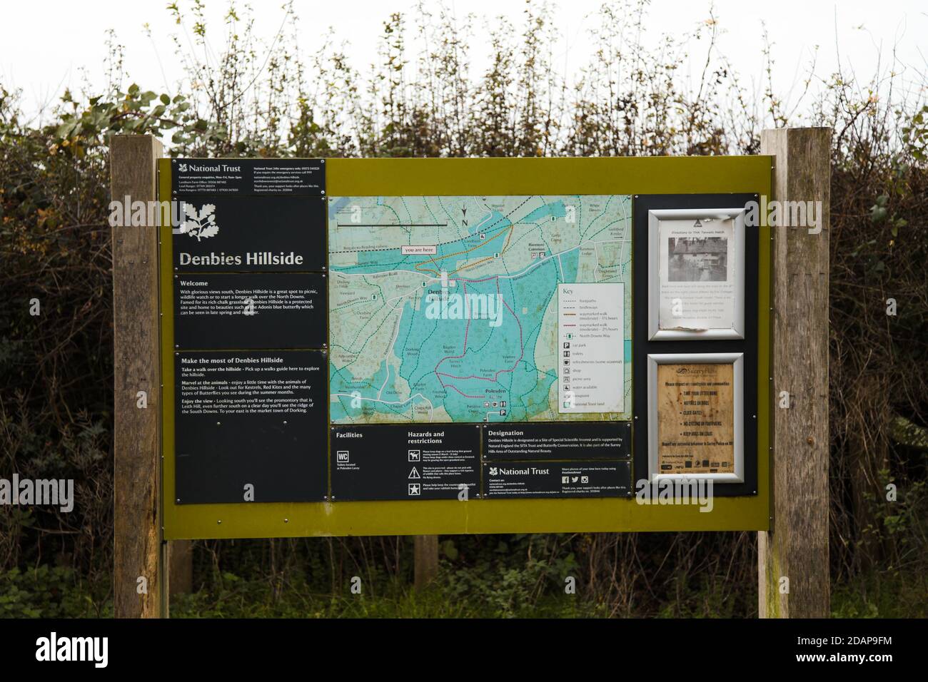 National trust map hi-res stock photography and images - Alamy