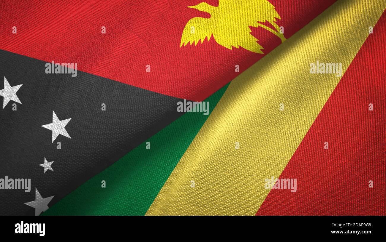 Congo papua new guinea flag hi-res stock photography and images - Alamy