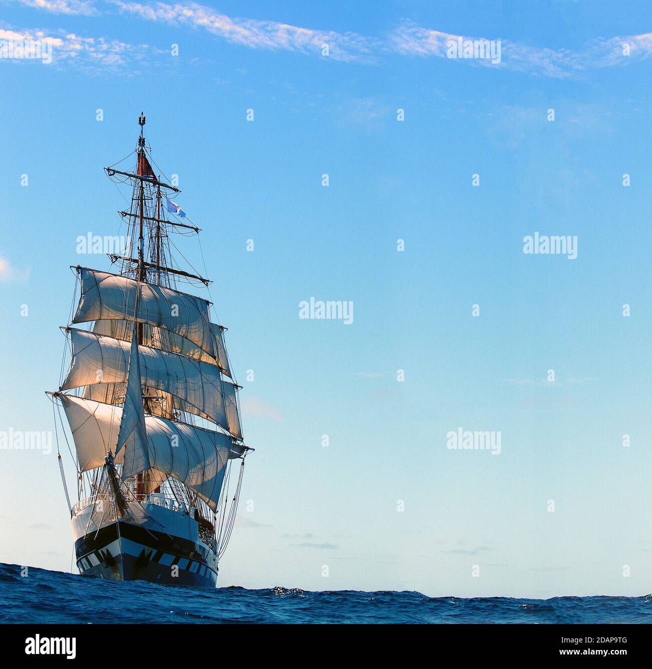 The Prince William ,a square-rigged brig, and used as a training ship ...