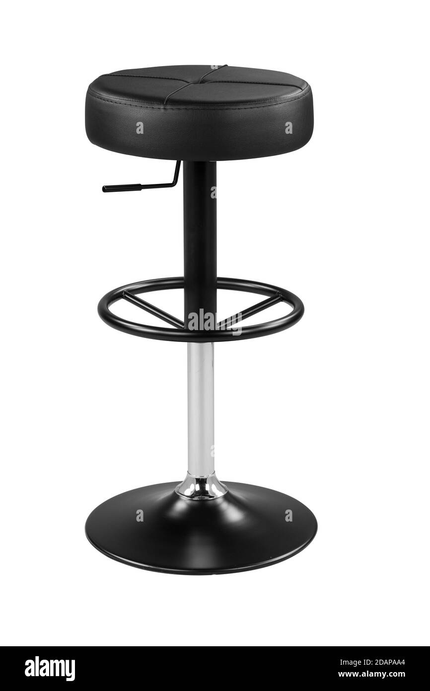 Modern bar chair on a white background Stock Photo - Alamy