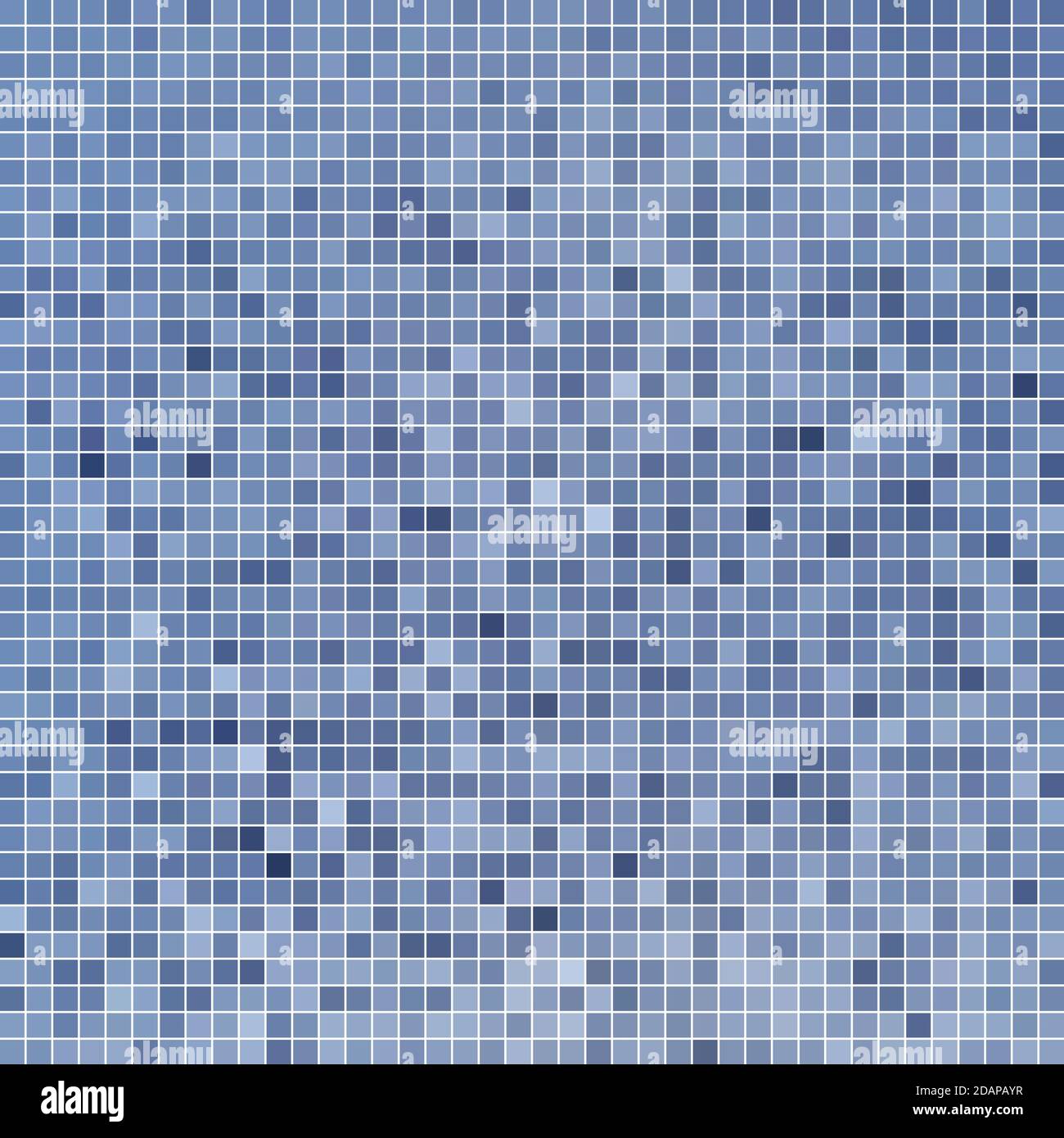 abstract vector square pixel mosaic background - blue Stock Vector Image & Art - Alamy