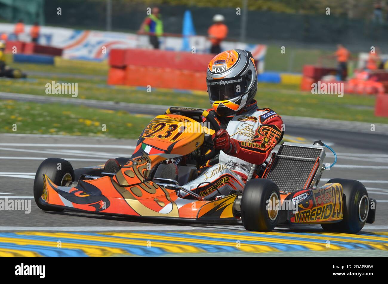 Max Verstappen's international karting career Stock Photo - Alamy