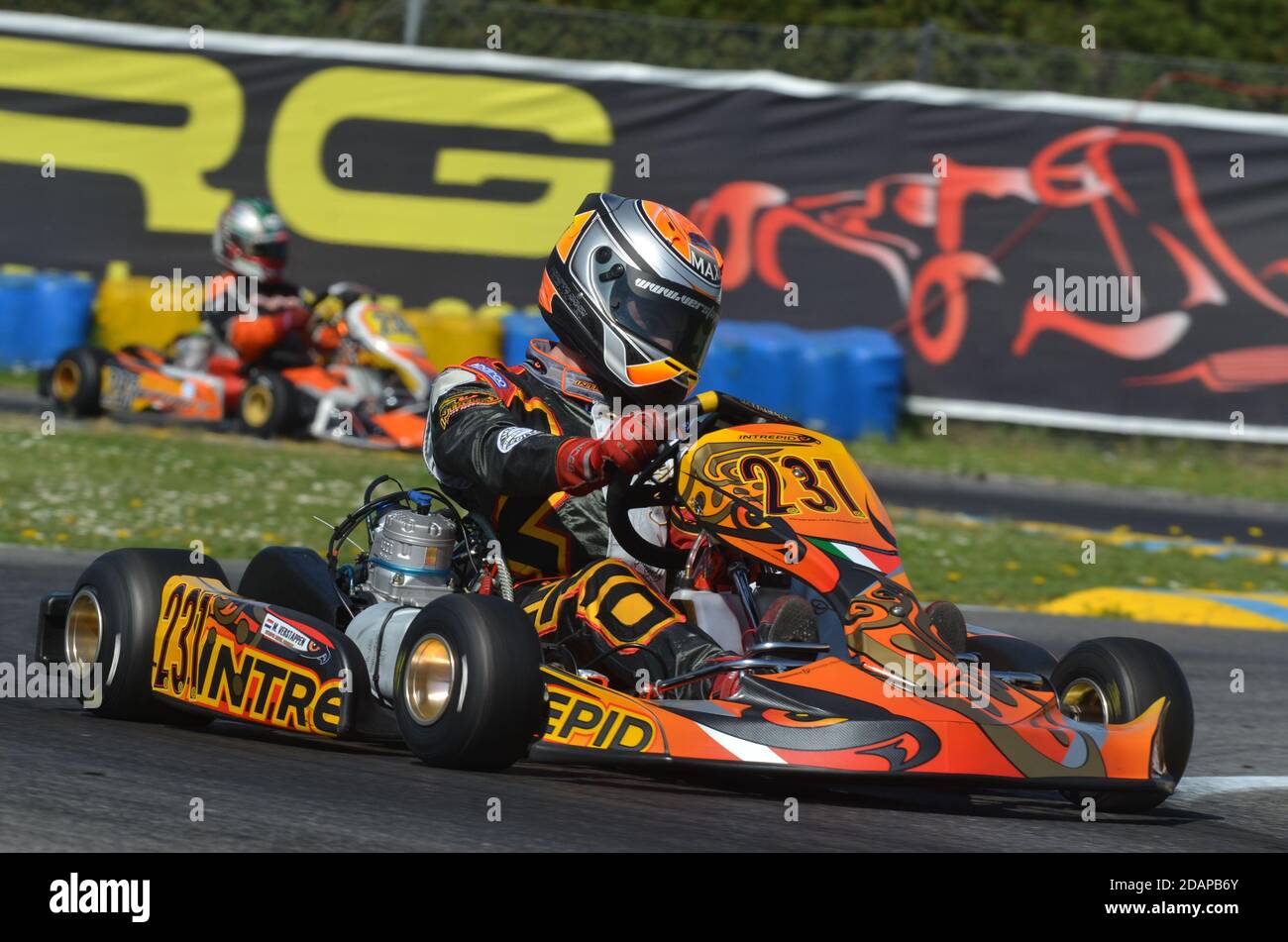Max Verstappen's international karting career Stock Photo - Alamy