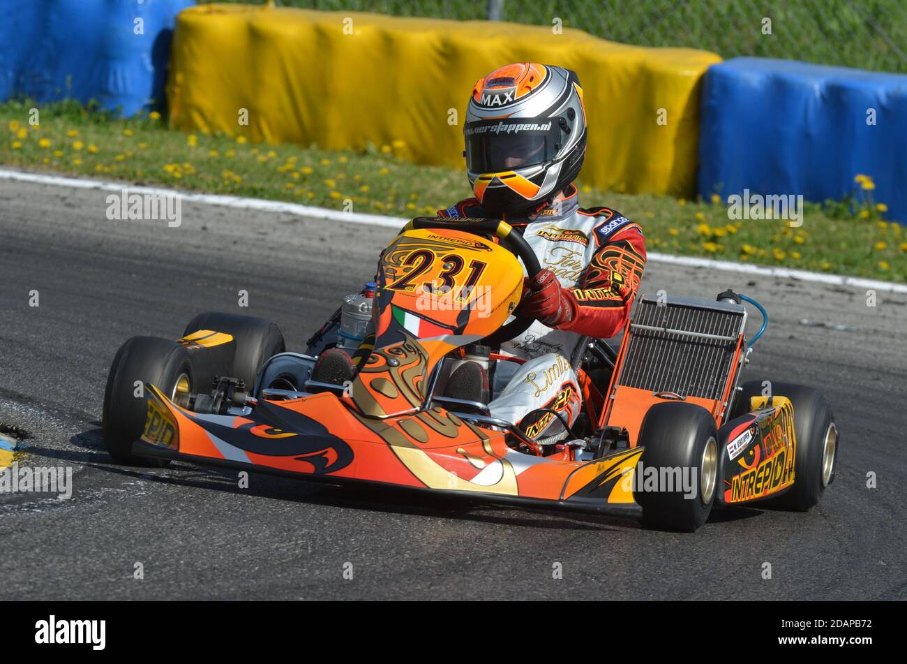 Max Verstappen's international karting career Stock Photo - Alamy