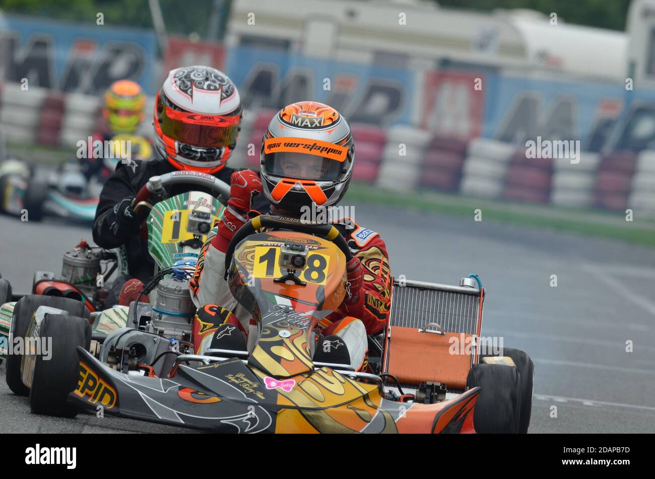 Max Verstappen's international karting career Stock Photo - Alamy