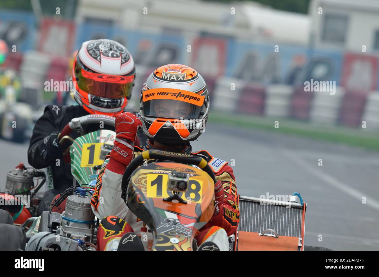 Max Verstappen's international karting career Stock Photo - Alamy