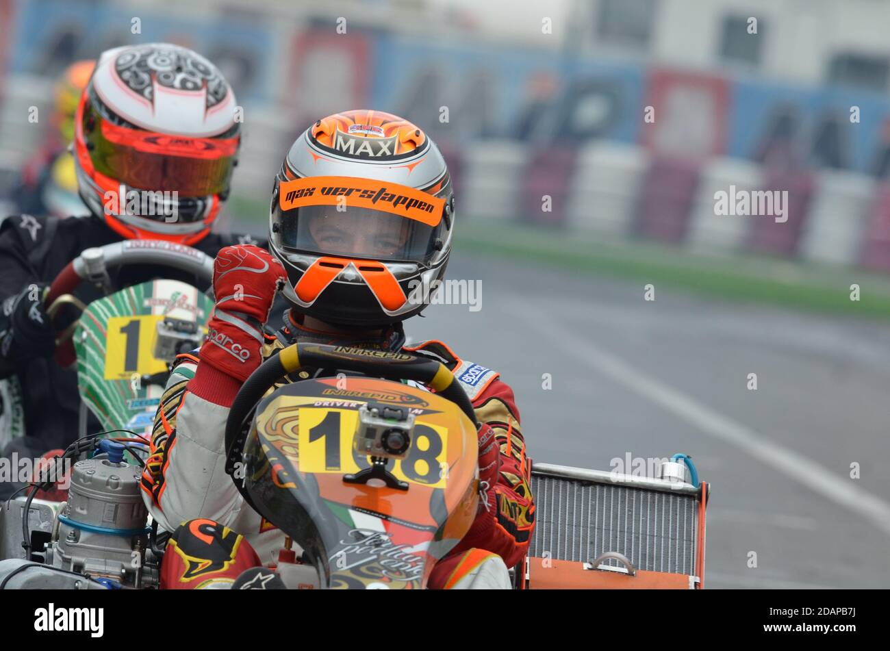 Max Verstappen's international karting career Stock Photo - Alamy