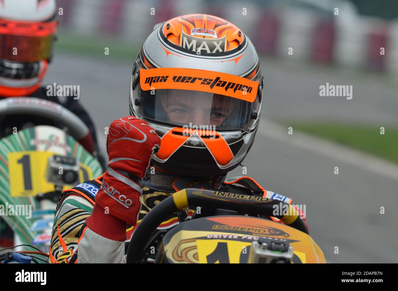Max Verstappen's international karting career Stock Photo - Alamy