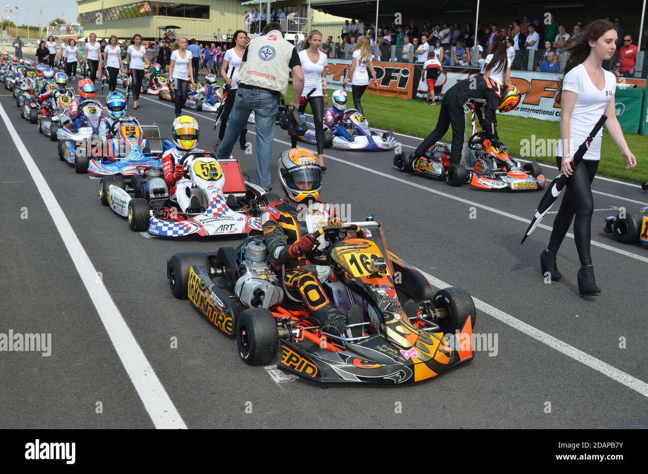 Max Verstappen's international karting career Stock Photo - Alamy