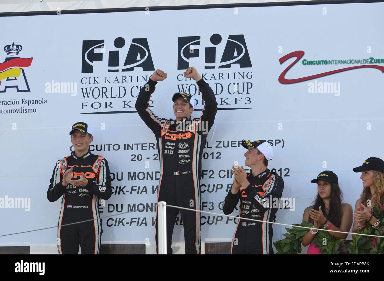 Max Verstappen's international karting career Stock Photo - Alamy