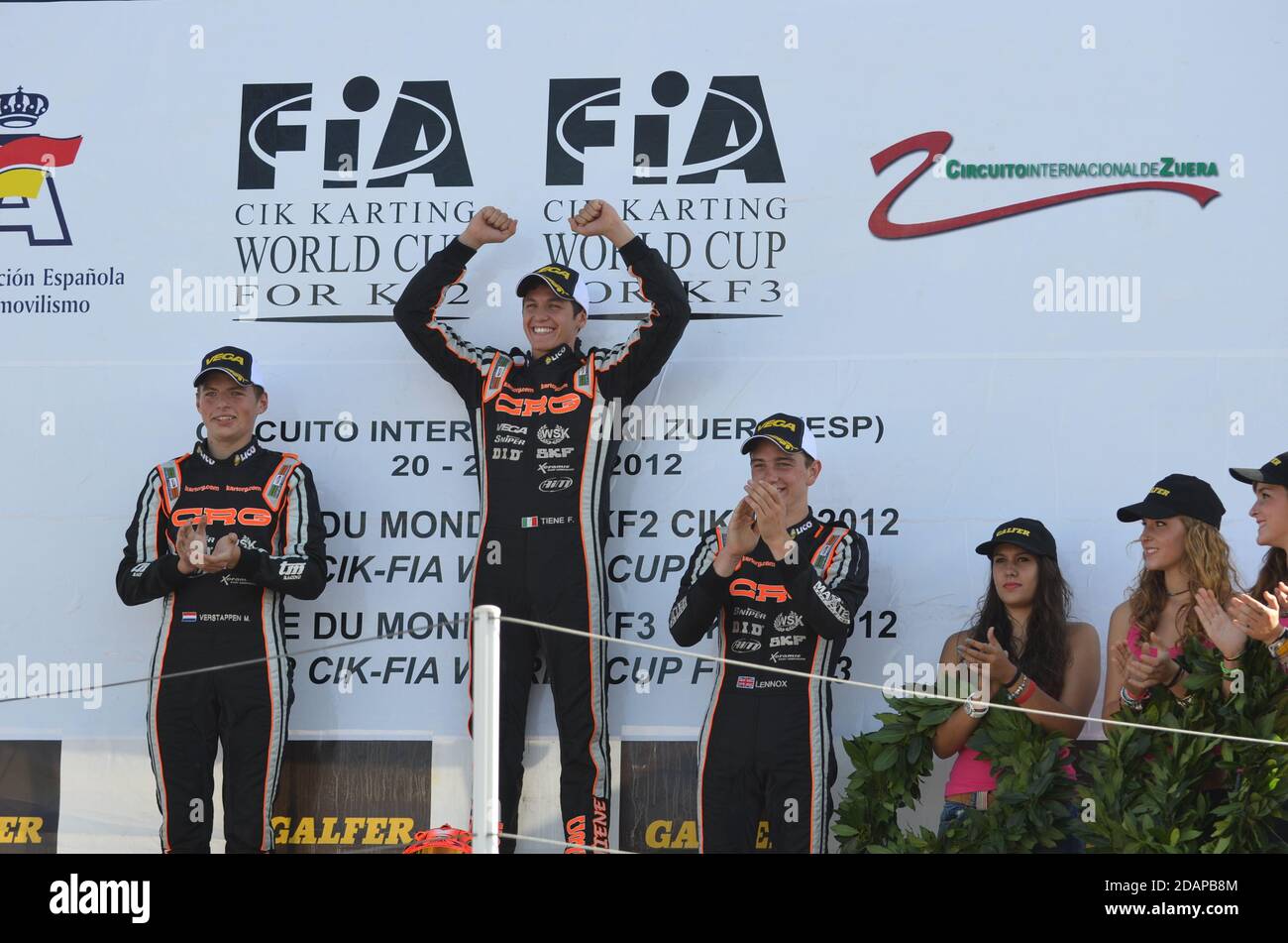 Max Verstappen's international karting career Stock Photo - Alamy