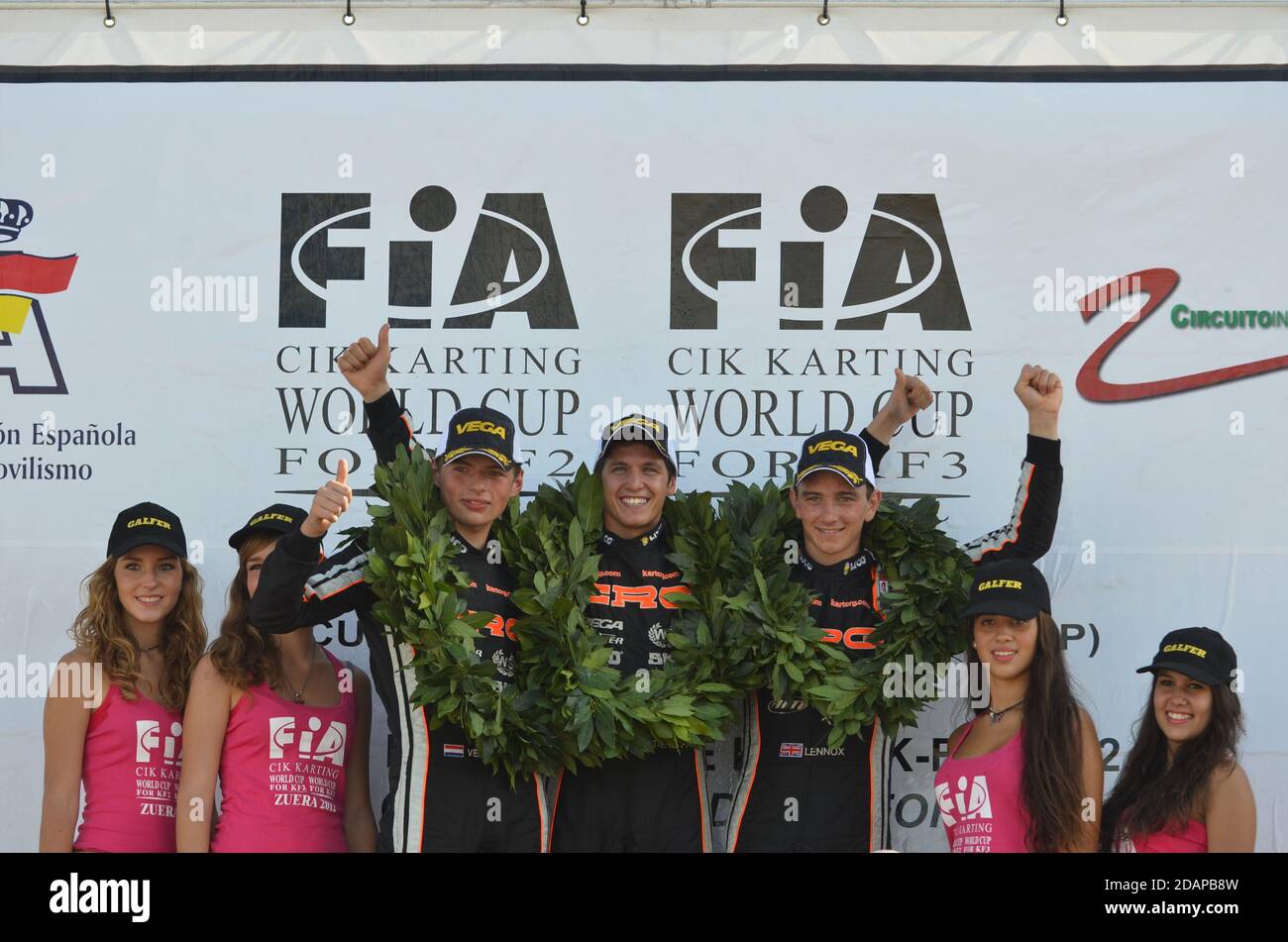 Max Verstappen's international karting career Stock Photo - Alamy