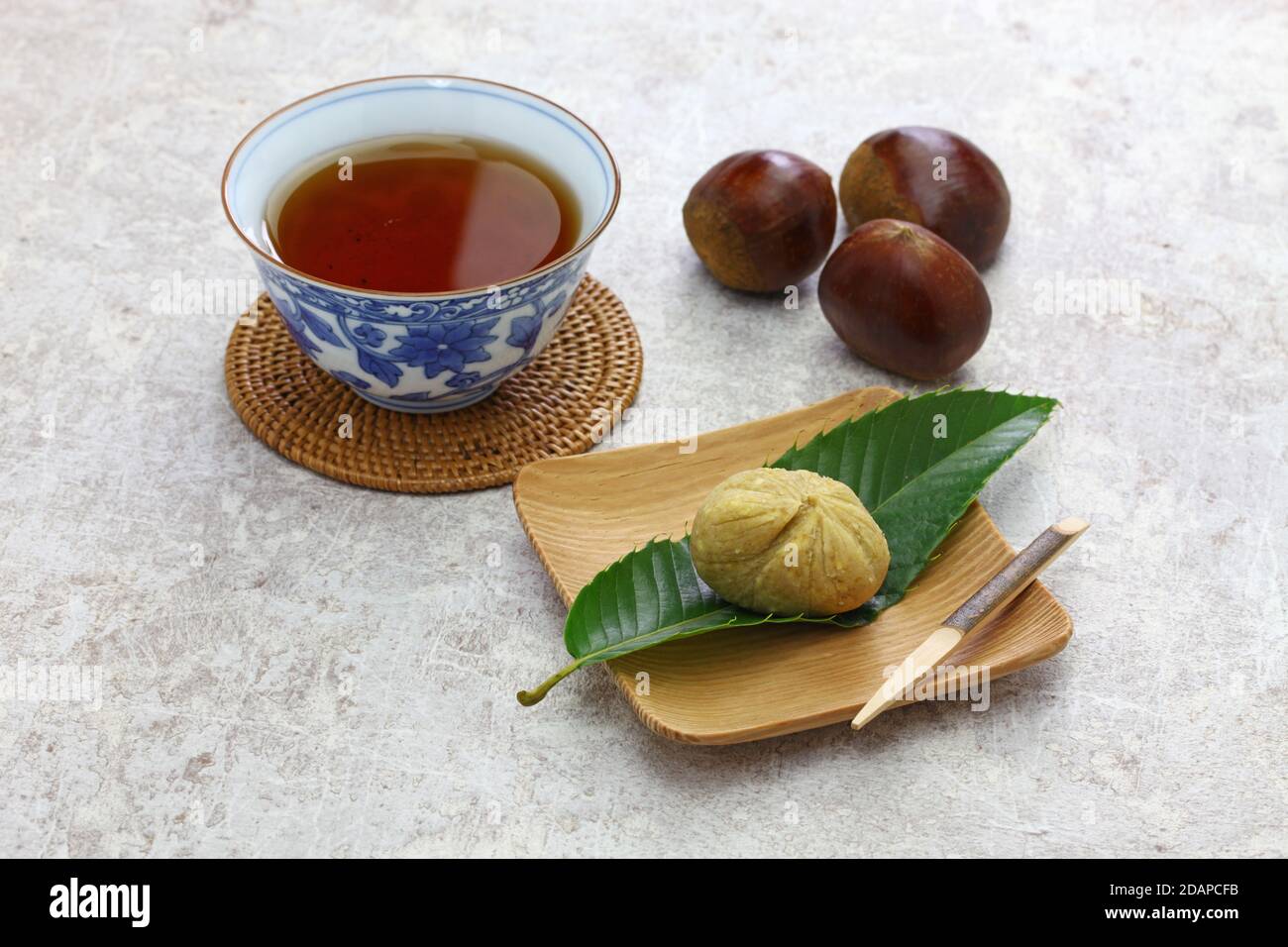 Kuri Kinton, Japanese mashed chestnuts sweet Stock Photo - Alamy