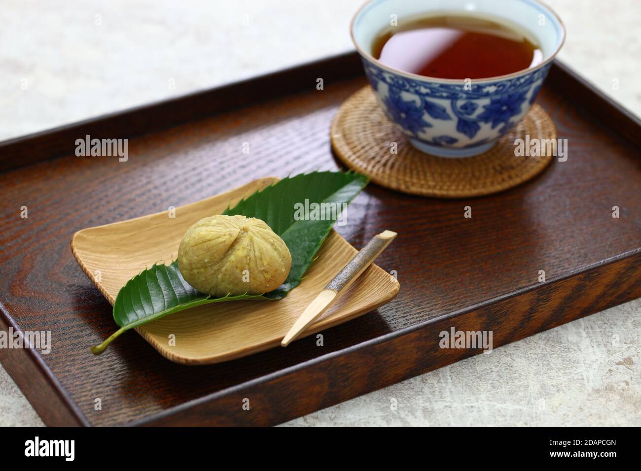 Kuri Kinton, Japanese mashed chestnuts sweet Stock Photo - Alamy
