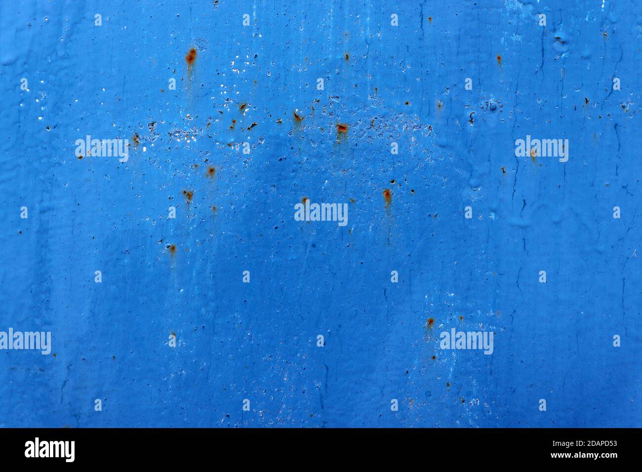 Beautiful old blue paint on wall surface. Abstract blue wall texture ...