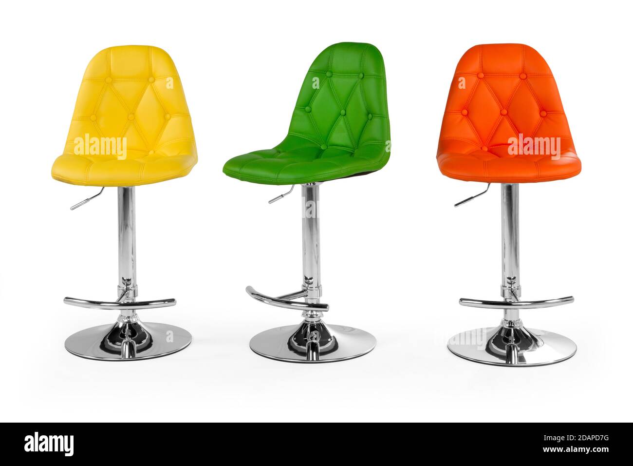 kitchen bar chair on white background Stock Photo - Alamy