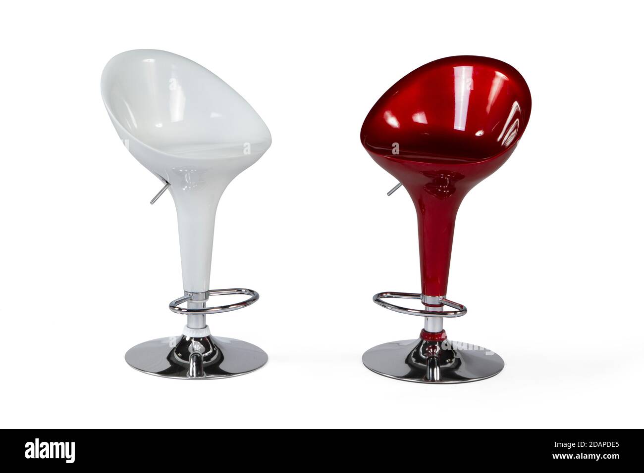 kitchen bar chair on white background Stock Photo - Alamy