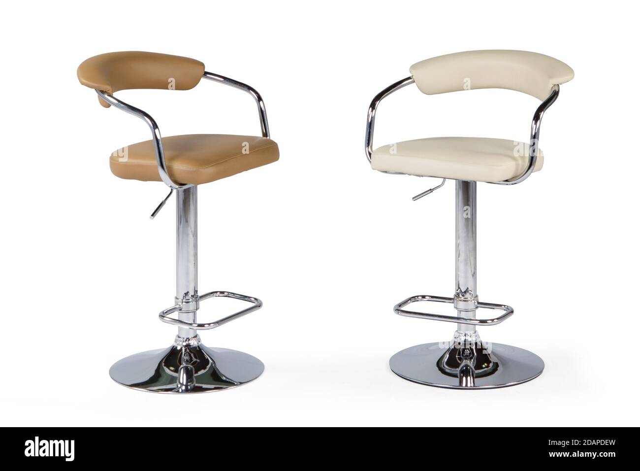 kitchen bar chair on white background Stock Photo - Alamy