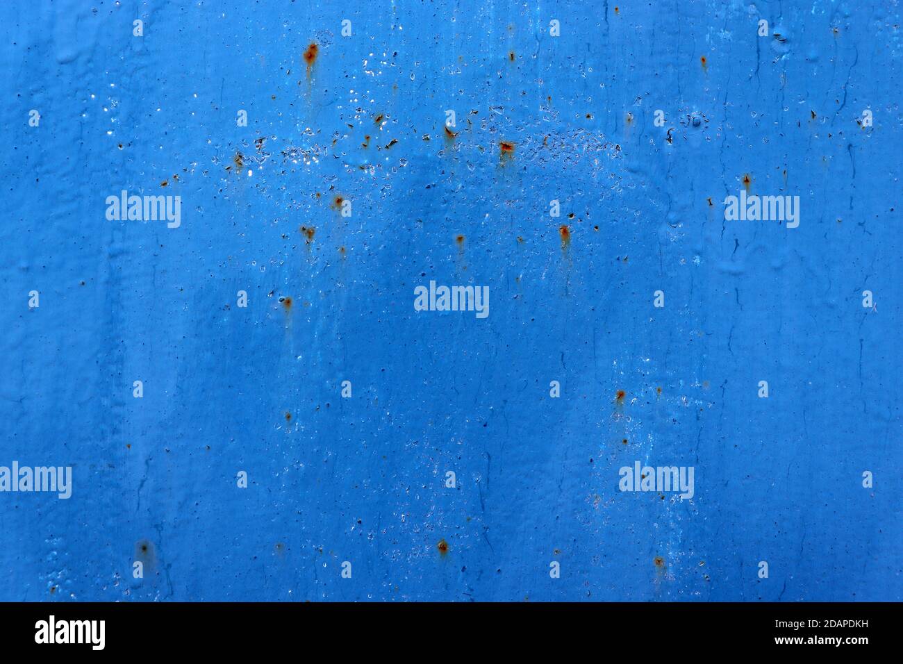 Rusty iron wall texture with crack dry blue paint Stock Photo - Alamy