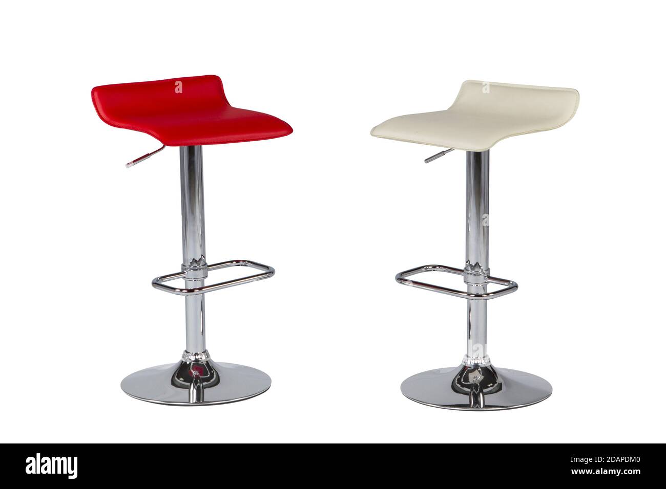 kitchen bar chair on white background Stock Photo - Alamy